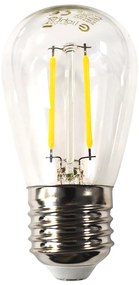 Dekorační LED žárovka E27 teplá 2700k 1,5w 100 lm