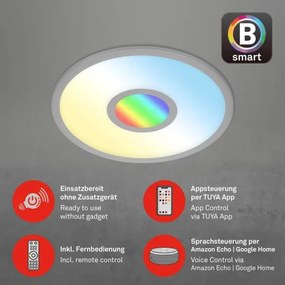 Brilo -LED RGB Stmívatelné stropní svítidlo CENTRO LED/24W/230V Wi-Fi Tuya + DO