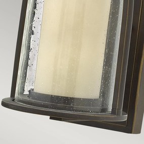Elstead QUINCY S venkovní lucerna IP44 1×E27 hnědá barva 34 cm