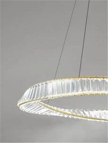 Křišťálový lustr Aurelia 45W 80 zlaté