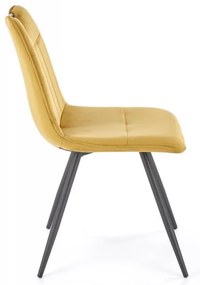 Jídelní židle K521 Halmar Hořčicová