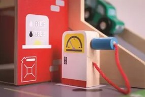 Bigjigs Toys Garáž s parkovištěm / od 3 let
