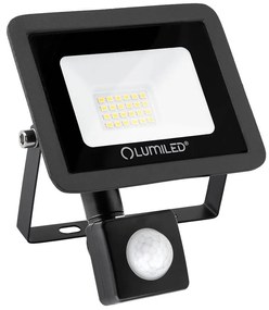 Lumiled LED reflektor Zuna 20W pohybové čidlo 4000K