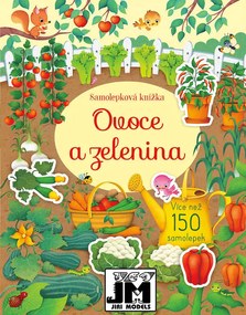 JIRI MODELS Samolepková knížka Ovoce a zelenina 1