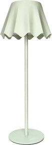 Světle zelená kovová LED stmívatelná stolní lampa (výška 36 cm) – Brandani