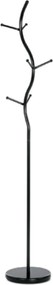 Věšák Autronic 180 cm černý Kov 80003-09 BK