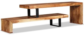 vidaXL TV stolek, masivní akáciové dřevo