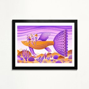 Dávid Soboň | Desert Journey Rám: Černý, Velikost: 50 x 70 cm