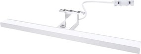 Mereo, Mereo Led koupelnové osvětlení nad zrcadlo, stříbrné, 60 cm, 12 W, 780 lm, 4000 K, IP44, 230 V, MER-CN700G60