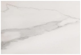 Massive home | Jídelní stůl SIGNATURE 135 cm kulatý, mramor/černý kov