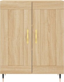 Skříň highboard dub sonoma 69,5 x 34 x 180 cm kompozitní dřevo 3198324