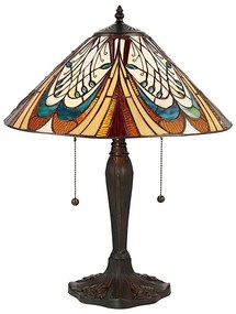 Endon 64163 - Stolní lampa Tiffany HECTOR 2xE27/60W/230V pr. 40 cm
