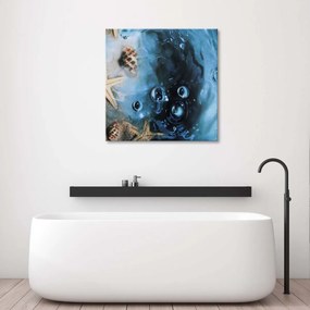 Obraz na plátně Mušle Moře Příroda Voda - 60x60 cm
