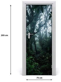 Fototapeta na dveře samolepící deštný les 75x205 cm