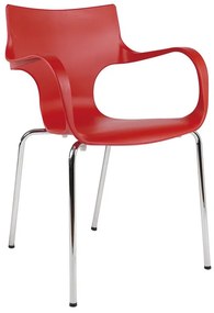 Konferenční židle Antares MARIA — Červená
