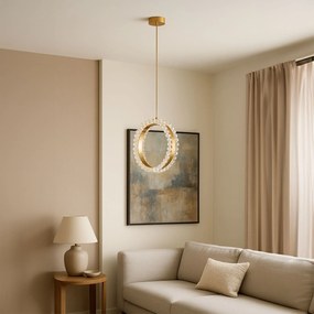 Toolight Závěsné LED osvětlení E36 LHJ098-CP zlaté