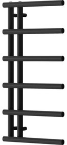 Mexen Jukon dekorativní koupelnový radiátor 988 x 500 mm, 461 W, černý - W116-0988-500-00-70