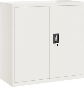 Kartotéka bílá 90 x 40 x 130 cm ocel 3188311