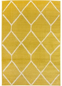 Kusový koberec Astan žlutý 80x150cm