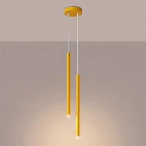Sollux Lighting Závěsné svítidlo PASTELO 2 žluté
