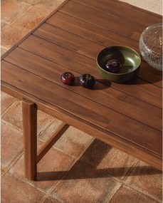 Zahradní jídelní stůl s deskou z akácie 100x200 cm Itani – Kave Home