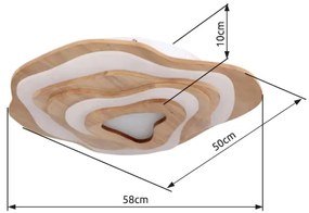 Globo 41768-40 - LED Stmívatelné stropní svítidlo JACKS LED/40W/230V + DO