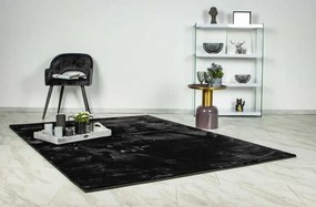 Lalee Kusový koberec Paradise 400 Black Rozměr koberce: 160 cm KRUH