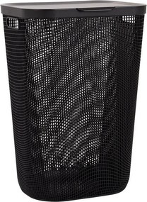 Koš na špinávé prádlo MY MESH antracit, 55 l