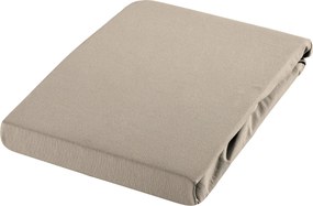 XXXLutz ELASTICKÉ PROSTĚRADLO, žerzej, šedohnědá, 90-100/200-220 cm Novel - Prostěradla - 005054003008