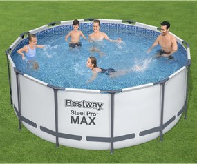 Bestway Bazénový set Steel Pro MAX kruhový 366 x 122 cm [92833]