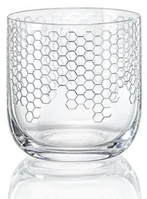 Crystalex Sklenice Honeycomb 330 ml, 6 ks