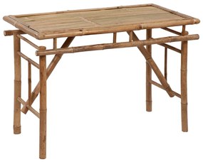 vidaXL Skládací zahradní stůl 115 x 50 x 75 cm bambus