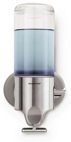 Simplehuman - Dávkovač tekutého mýdla s držákem, 444 ml, kartáčovaná nerez BT1034