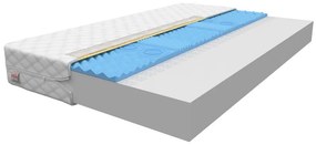 MAXMAX Pěnová matrace COMFORT 200x90x12 cm - HR pěna H3 - středně tvrdá