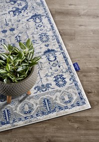 Villeroy & Boch, Běhoun Villeroy & Boch 106121 Cream, Blue, 80x240, modrá, ložnice