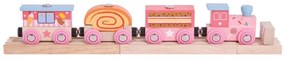 Bigjigs Rail Sladký expres + 3 koleje