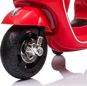 Elektrický skútr Milly Mally Vespa GTS Super red