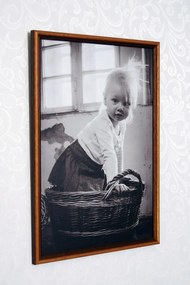 TROPICO rámeček s exotického dřeva - hnědý na fotky: 30x45cm, zasklení: Sklo