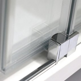 Roth CARIBA LINE CI D2L/R Dvoudílné sprchové dveře pro instalaci do niky 160 cm Orientace vany: Levá