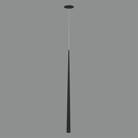 ACB Iluminacion Zapuštěné závěsné LED svítidlo BENDIS, v. 150 cm, 5W, CRI90 Barva: Černá