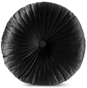 DEKORAČNÍ POLŠTÁŘ VELVET68 (FI) 40 CM ČERNÁ