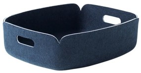 Muuto Koš Restore Tray, midnight blue