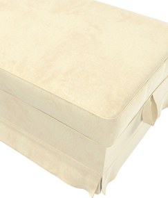 Potah na podnožku Ektorp Bromma barva ekr látka lesklé, sametová