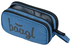 BAAGL Studentský penál etue Ocean Blue