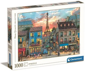 Clementoni - Puzzle 1000 Ulice v Paříži