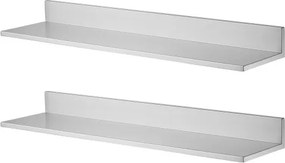 Nerezová police 218 × 914 mm, 2 ks VEVOR