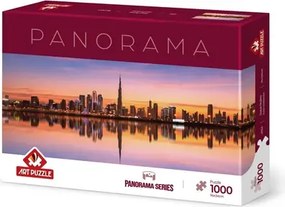 ART PUZZLE 41106 Panoramatické puzzle Dubajské panorama / 1000 dílků /