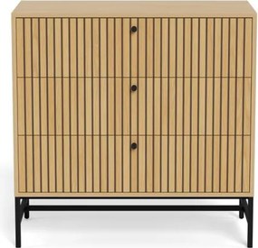 ACTONA Komoda ALBANY hnědá 80,6x40x80,4 cm