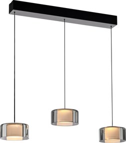 XXXLutz ZÁVĚSNÉ LED SVÍTIDLO, 66/15/220 cm - Závěsná světla - 003467029502