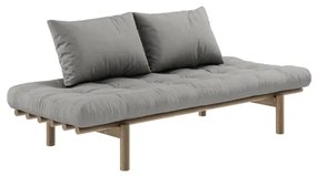 sofa PACE by Karup - 75*200 cm carob (hnědá) + futon grey 746